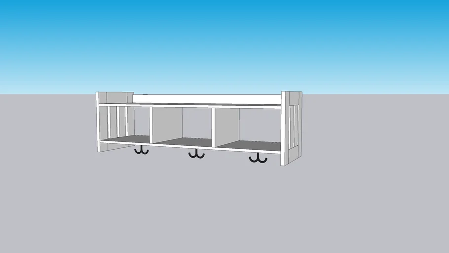 PANGET Hat Rack | 3D Warehouse