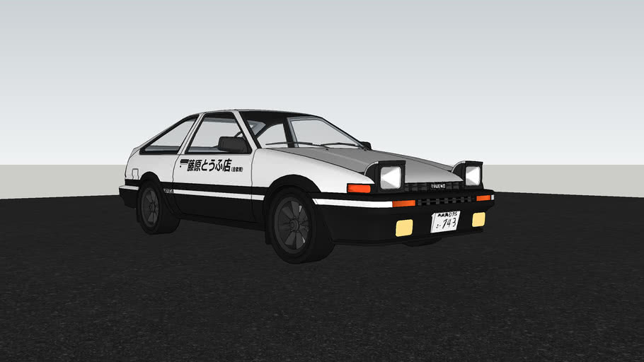 TOYOTA AE86 | 3D Warehouse