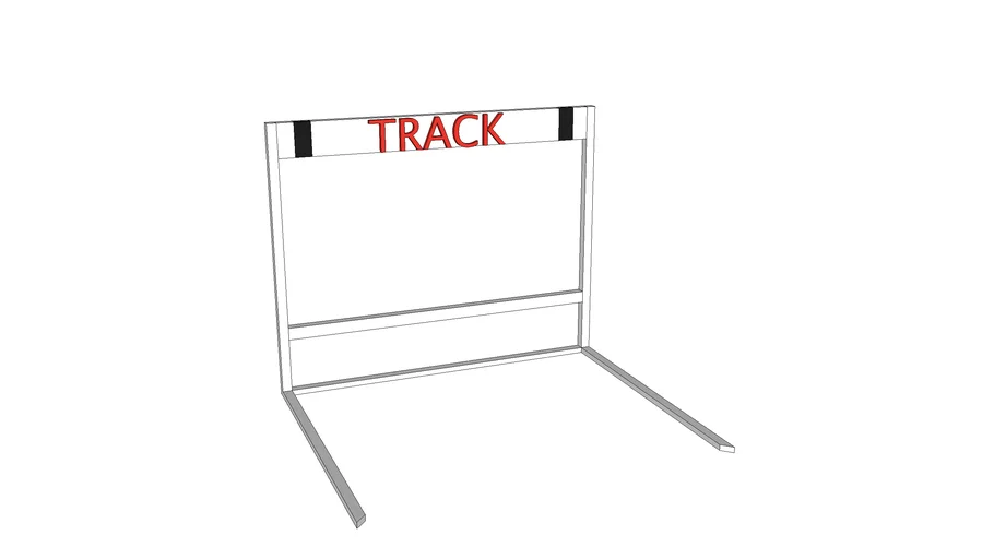 Track hurdle | 3D Warehouse