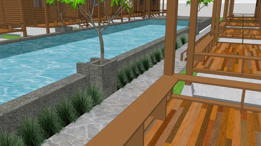 Rumah Kayu | 3D Warehouse