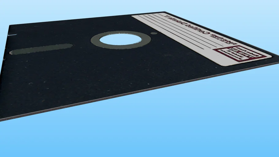 8' Floppy Disk | 3D Warehouse