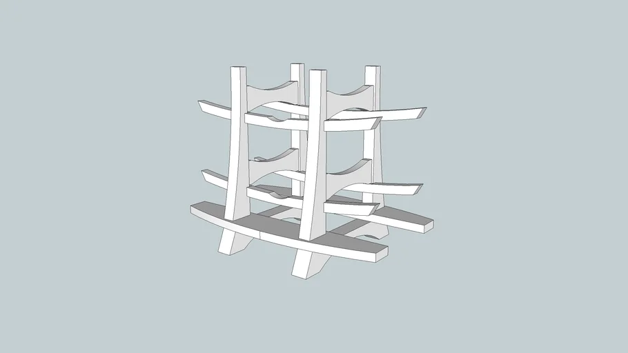 wine rack | 3D Warehouse