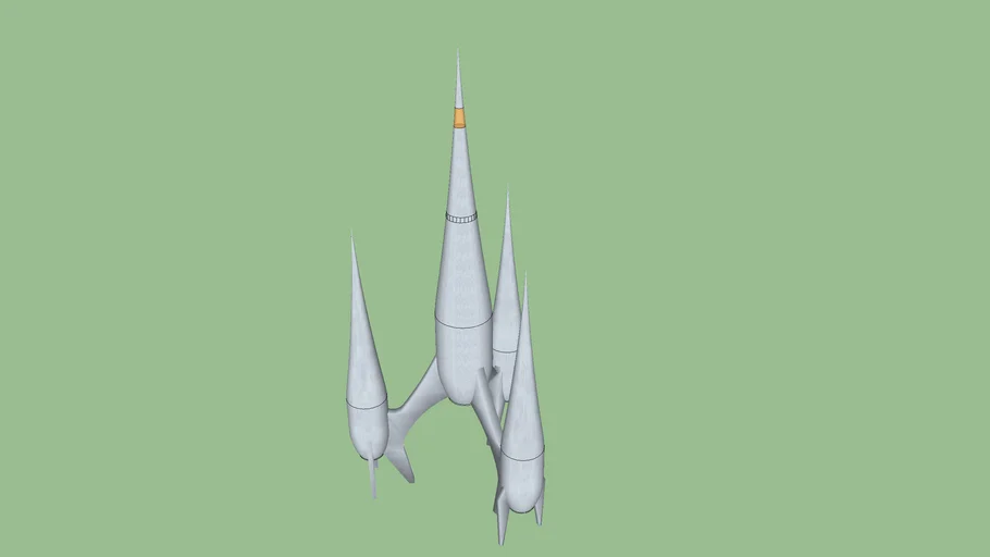 Spaceship from 'First Spaceship on Venus' | 3D Warehouse