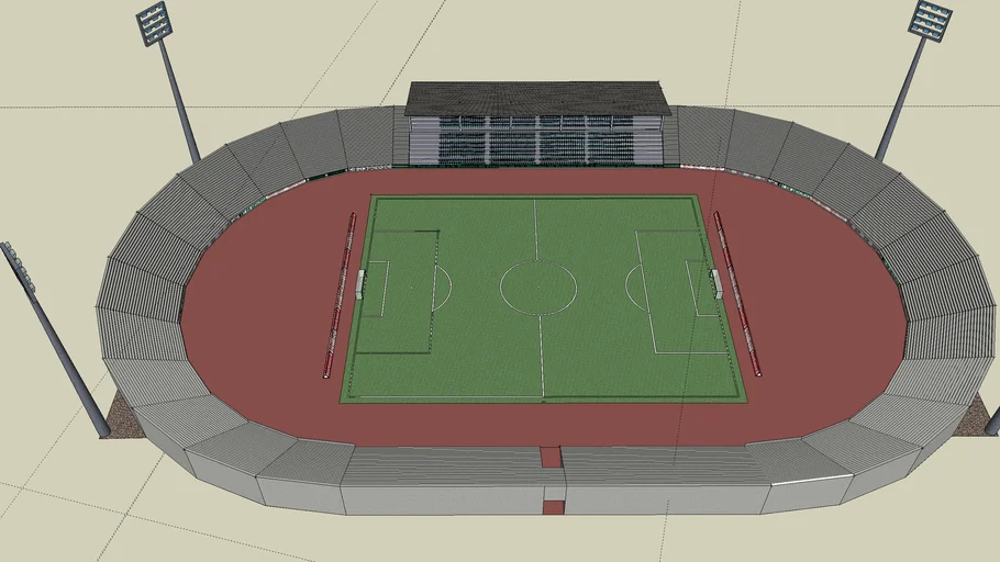 Preußen-Stadion | 3D Warehouse