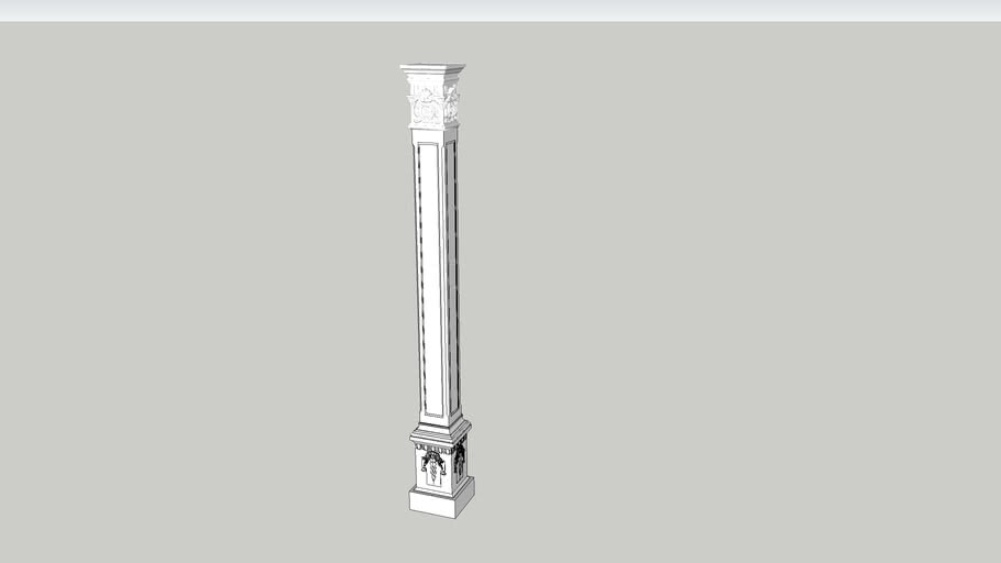 Cot co dien | 3D Warehouse