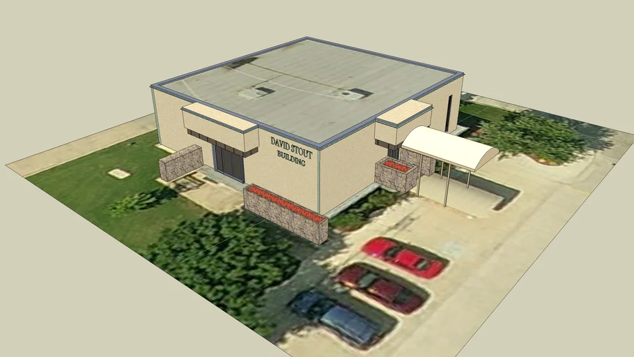 Chickasaw Nation: David Stout Building | 3D Warehouse