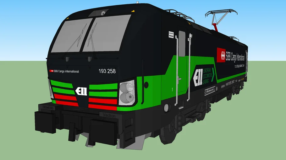 Siemens Vectron ELL/SBB Cargo | 3D Warehouse