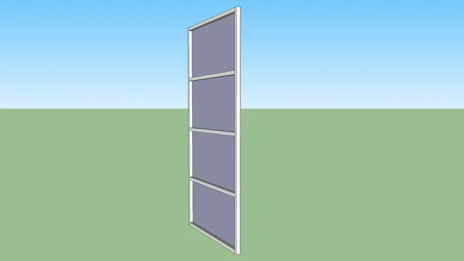 4' x 8' flat | 3D Warehouse