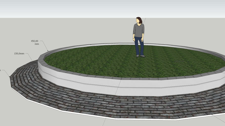 Roundabout, rotatoria | 3D Warehouse