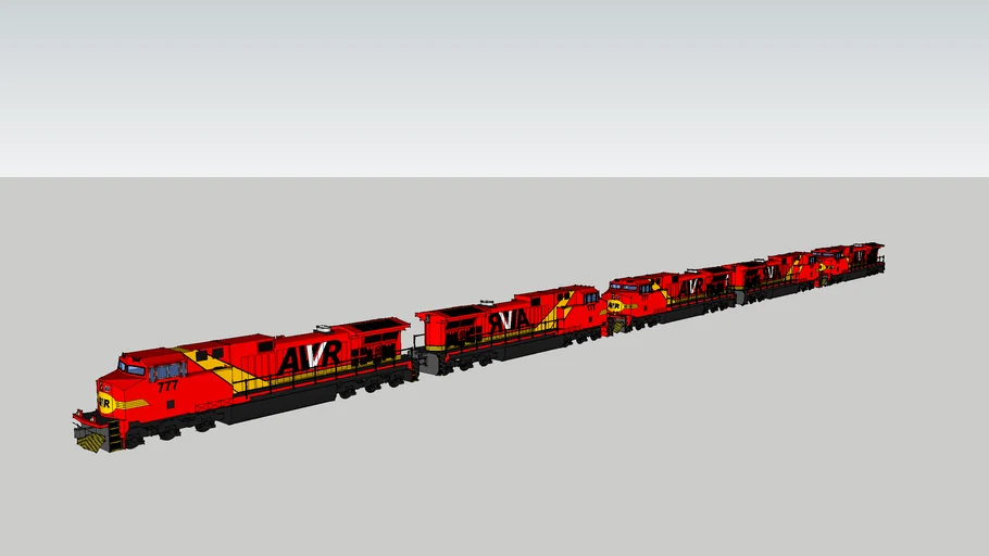 Locomotoras AWVR 777 | 3D Warehouse