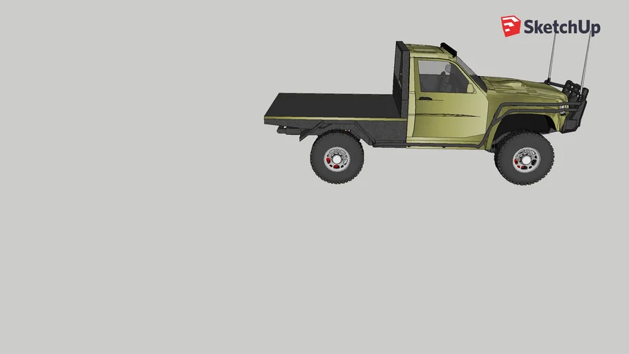 nissan gu patrol ute | 3D Warehouse