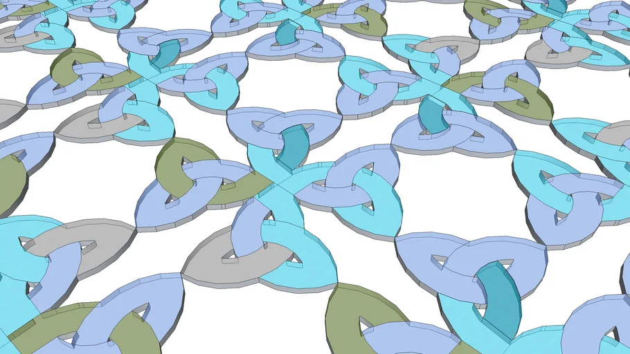 Celtic square pattern | 3D Warehouse