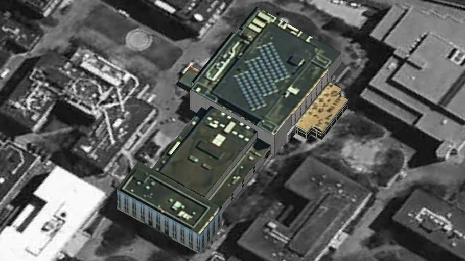 Ell Hall & Curry Student Center | 3D Warehouse