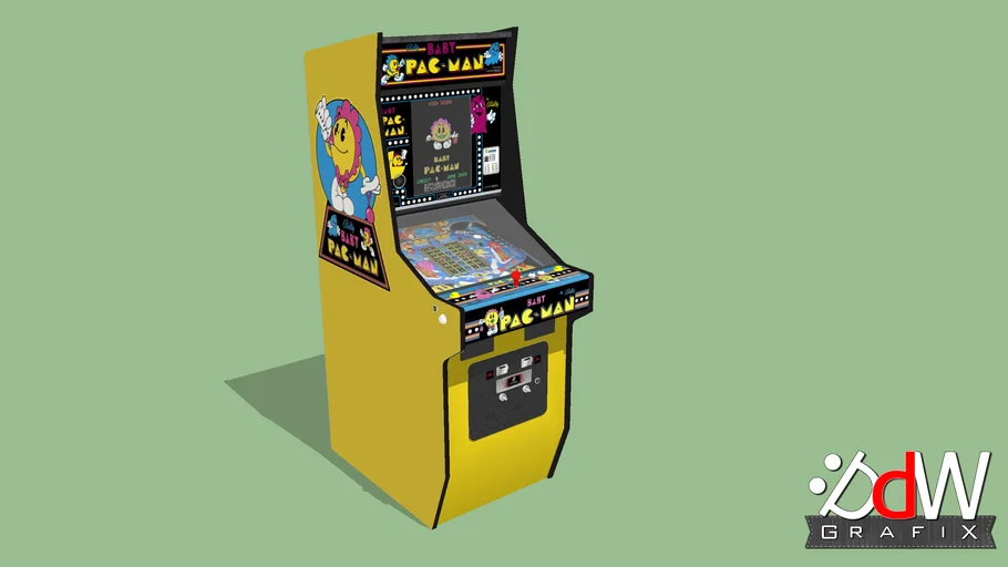 Baby Pac-Man Arcade | 3D Warehouse