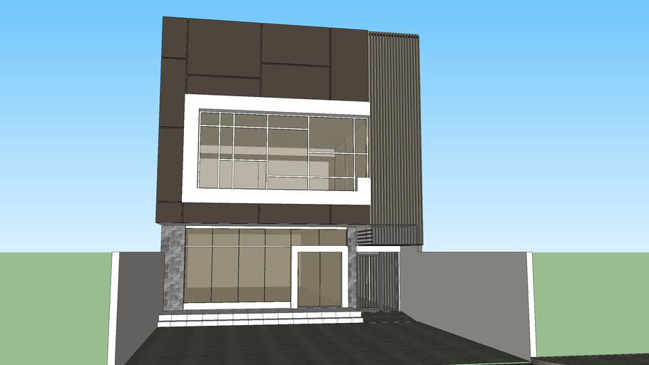 ruko toko kantor | 3D Warehouse