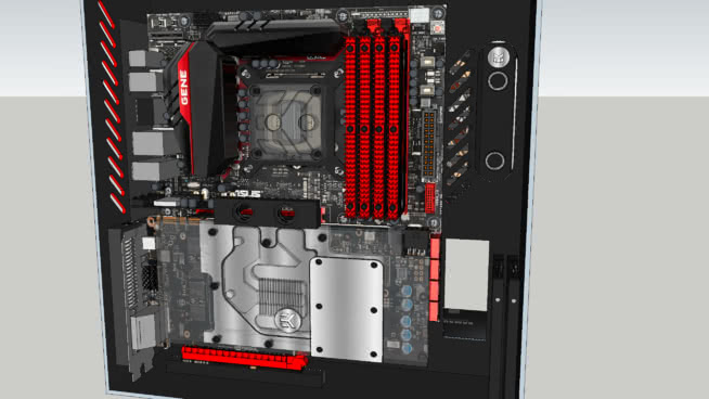 Micro ATX Computer Chassis | 3D Warehouse