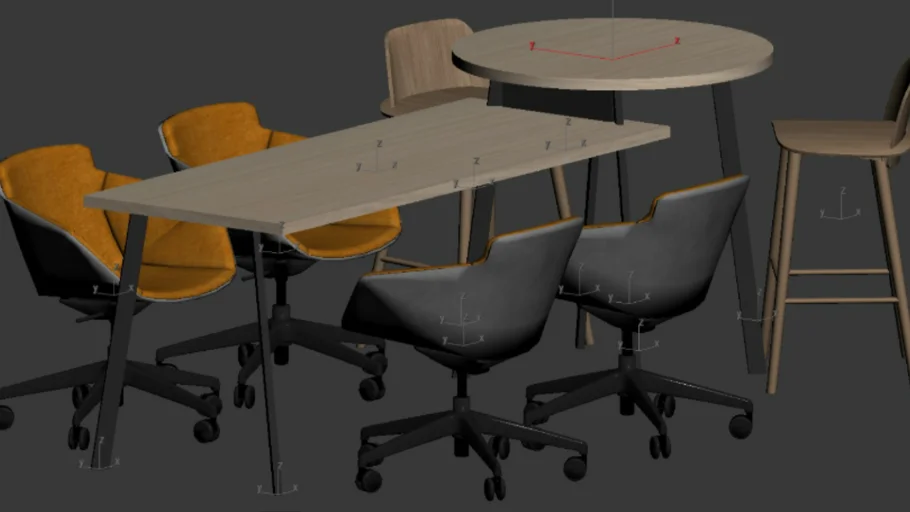 Office table | 3D Warehouse