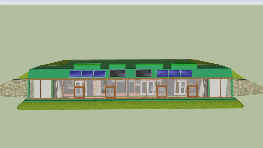 Earthship global model | 3D Warehouse
