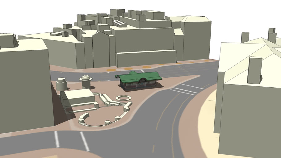 Harvard Square Samdbox | 3D Warehouse