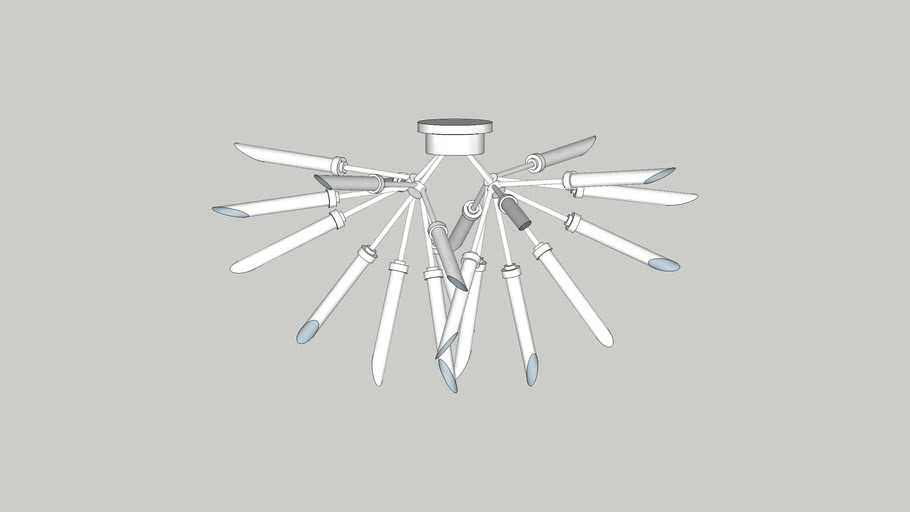 Spur Ceiling Light | 3D Warehouse