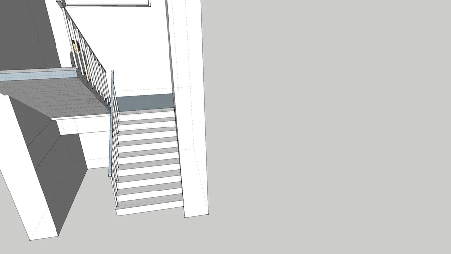 horizontal bar in the office | 3D Warehouse