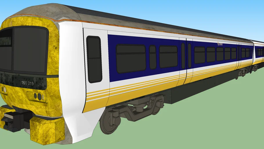 Class 166 Turbo Express Connex South Eastern 2-Car | 3D Warehouse