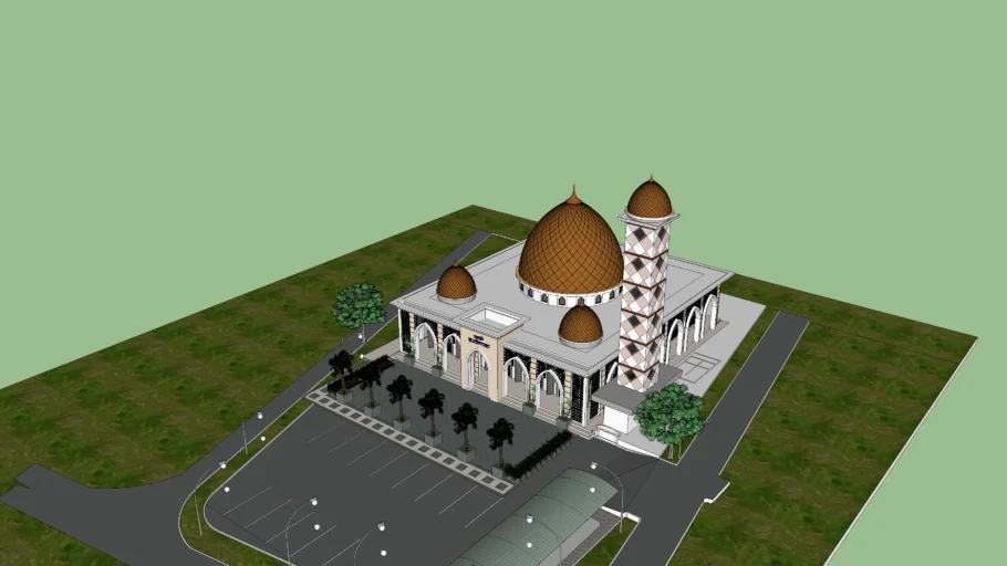 Masjid Sudirman | 3D Warehouse