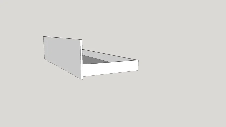 middle drawer box, unit 1 | 3D Warehouse