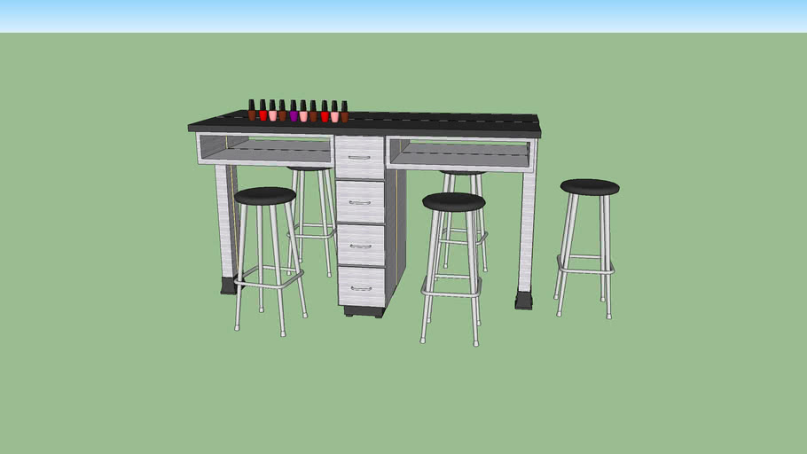 LAB table | 3D Warehouse