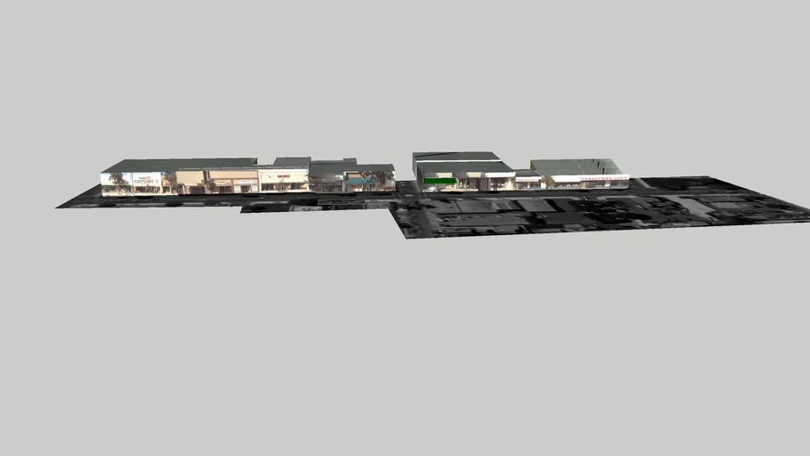 main st shops | 3D Warehouse