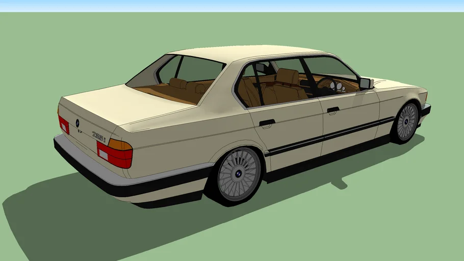 BMW 735iL E32 | 3D Warehouse
