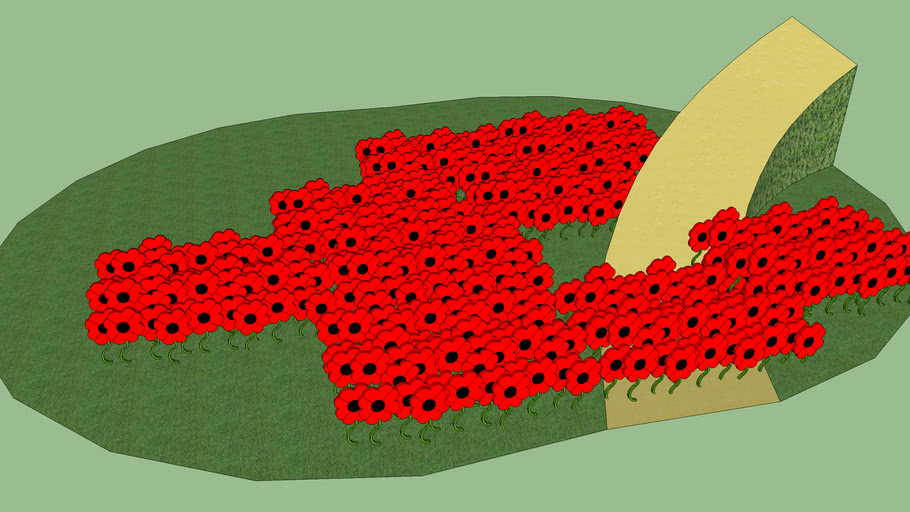 The Wizard of Oz Poppy Field | 3D Warehouse