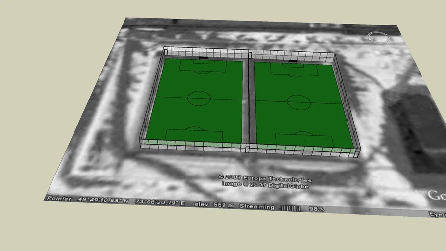 Football field KarGTU | 3D Warehouse