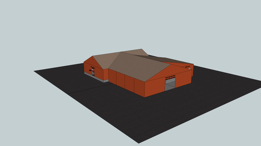 Farming Simulator 2013 Storage Building | 3D Warehouse