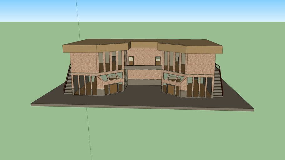 food court building | 3D Warehouse