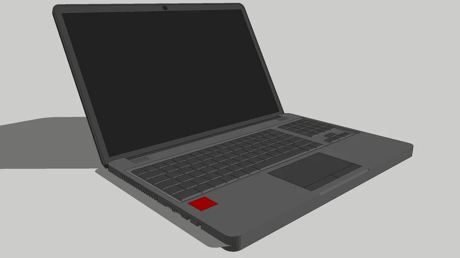15 inch laptop concept | 3D Warehouse