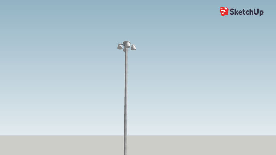 High mast tower light | 3D Warehouse