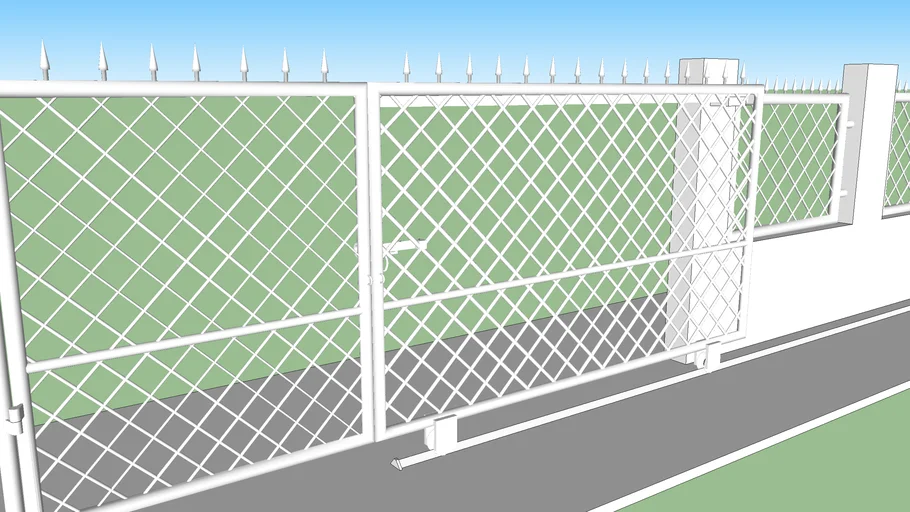 Sevenstar Vinyl Fencing | 3D Warehouse
