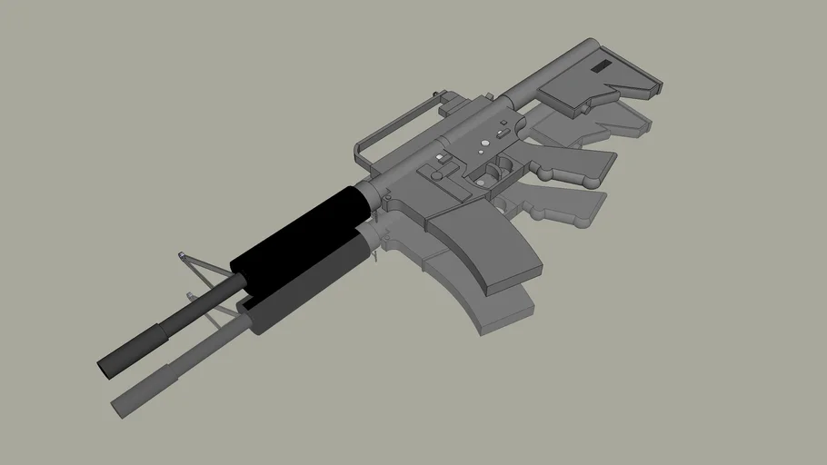 M4A1 Carbine | 3D Warehouse