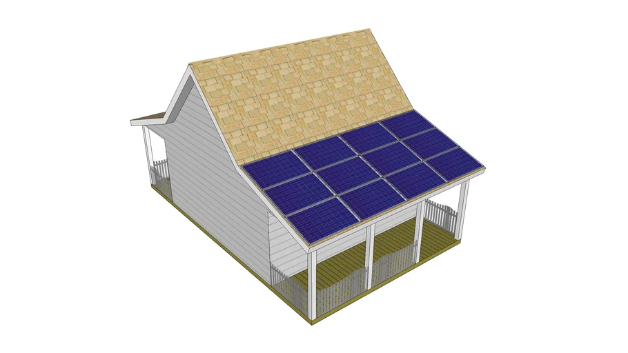 Solar Cottage | 3D Warehouse