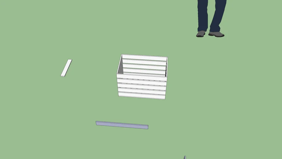 wooden box | 3D Warehouse