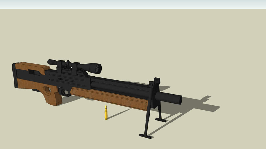 Walther WA2000 | 3D Warehouse