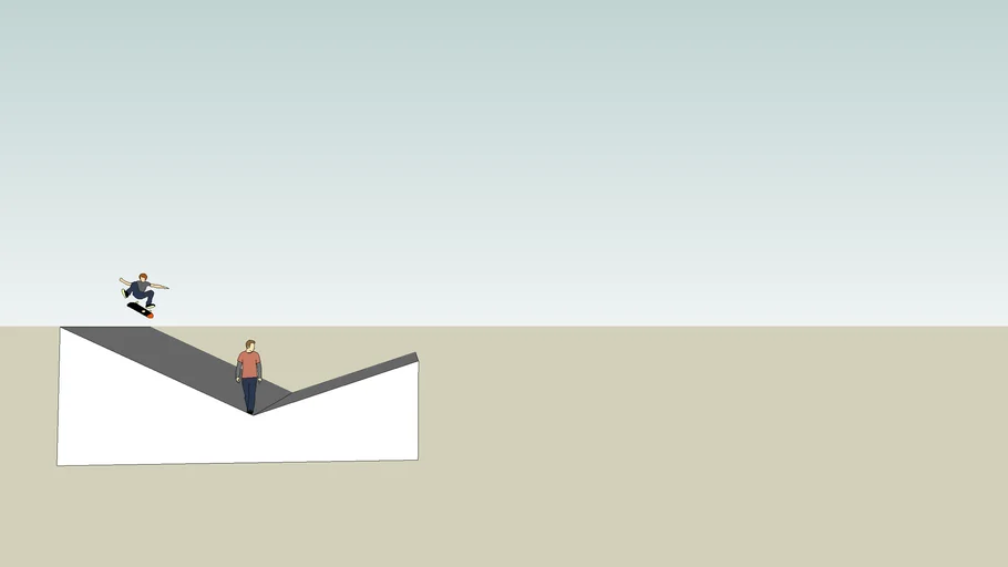 belinda's row of steps with sharp | 3D Warehouse