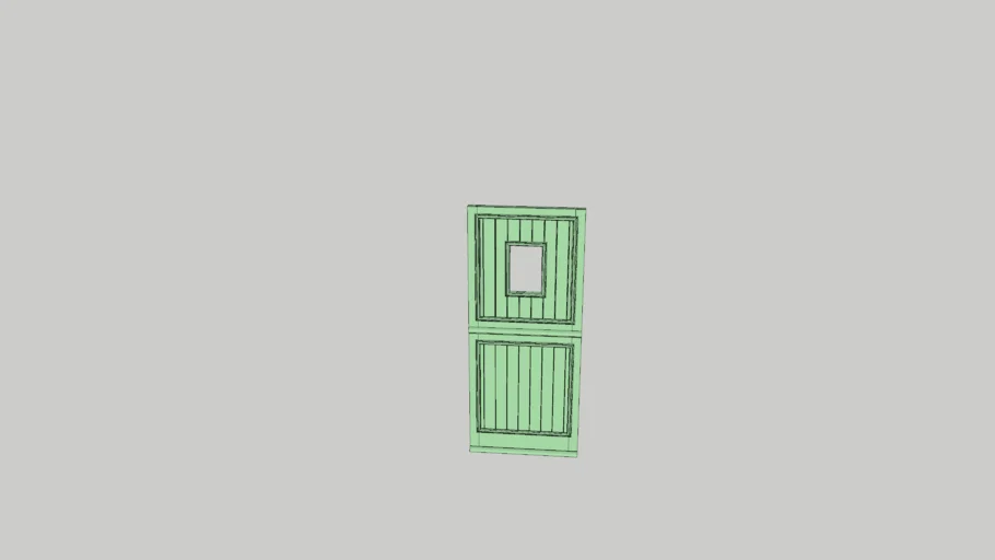 stable door | 3D Warehouse