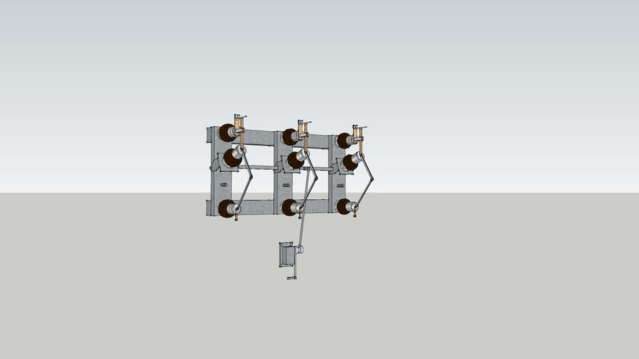 Air Break Switch - 3 Phase | 3D Warehouse
