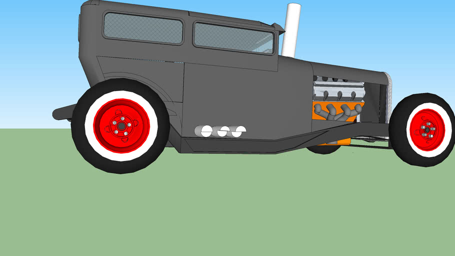 Model a rat rod | 3D Warehouse