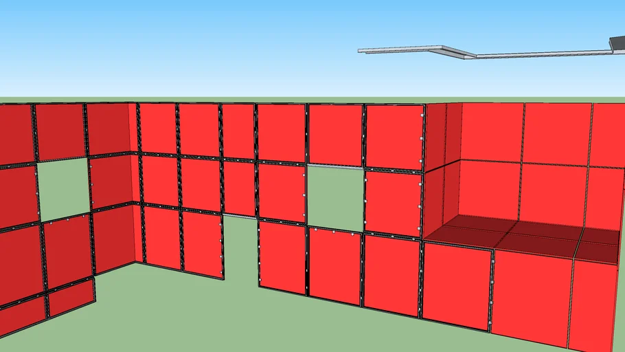 Composite Wall Panel System | 3D Warehouse