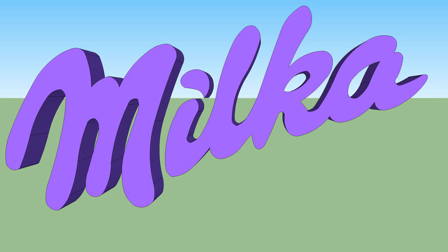 Milka logo | 3D Warehouse