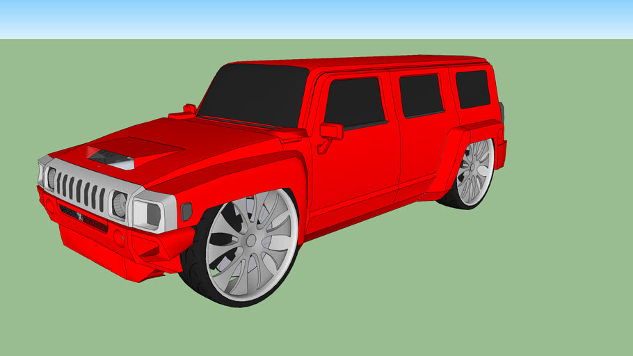 Tuned Hummer H3 | 3D Warehouse
