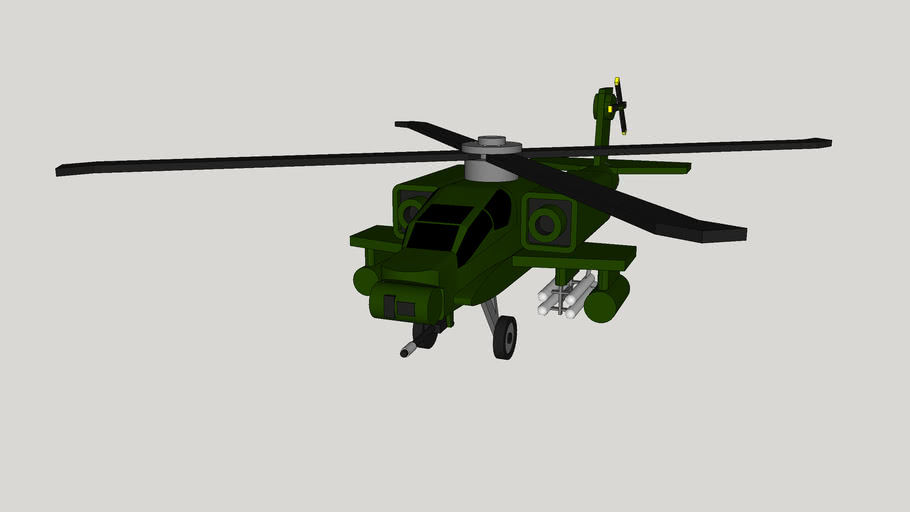 Apache Helicopter | 3D Warehouse